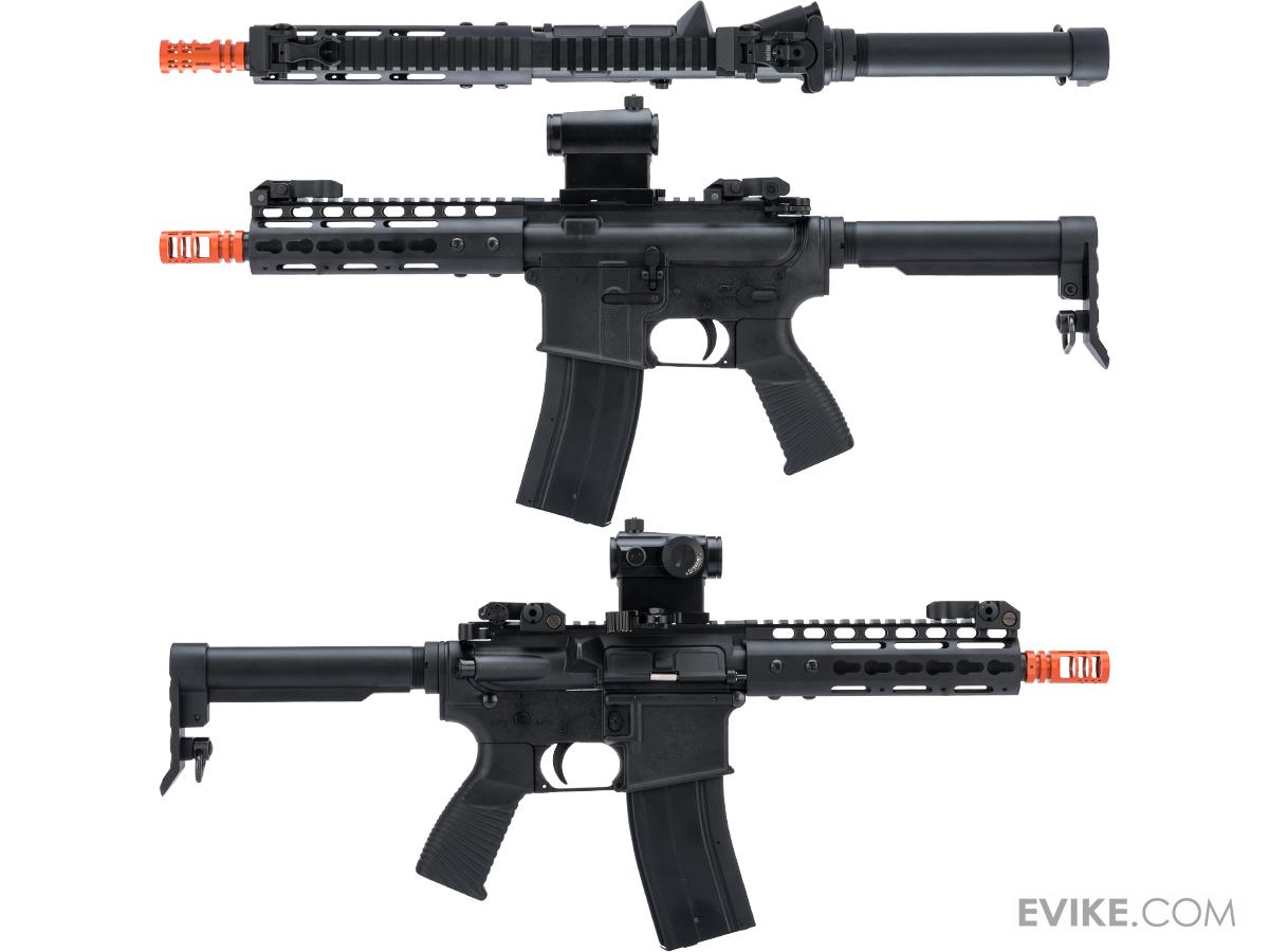 Golden Eagle M4 W/ MLOK Rail Full Size Polymer Airsoft GBB Rifle (Type ...