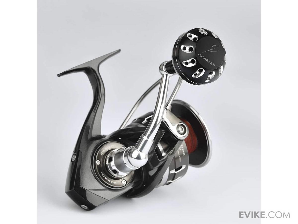 Gomexus Round Big Power Knob for Daiwa Spinning Reel (Color: Black ...