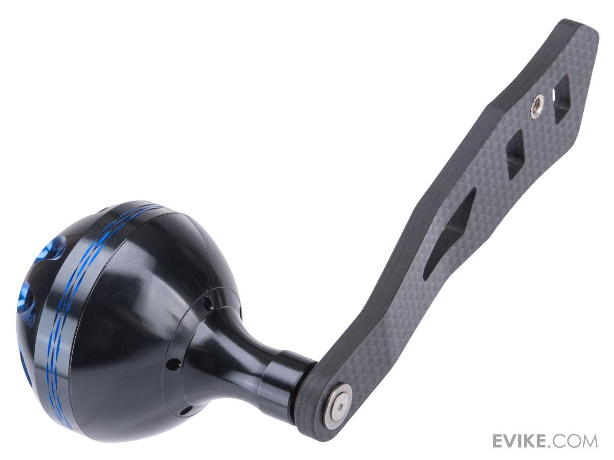 Gomexus Carbon Reel Handle w/ Round Power Knob for Baitcasting Reel ...