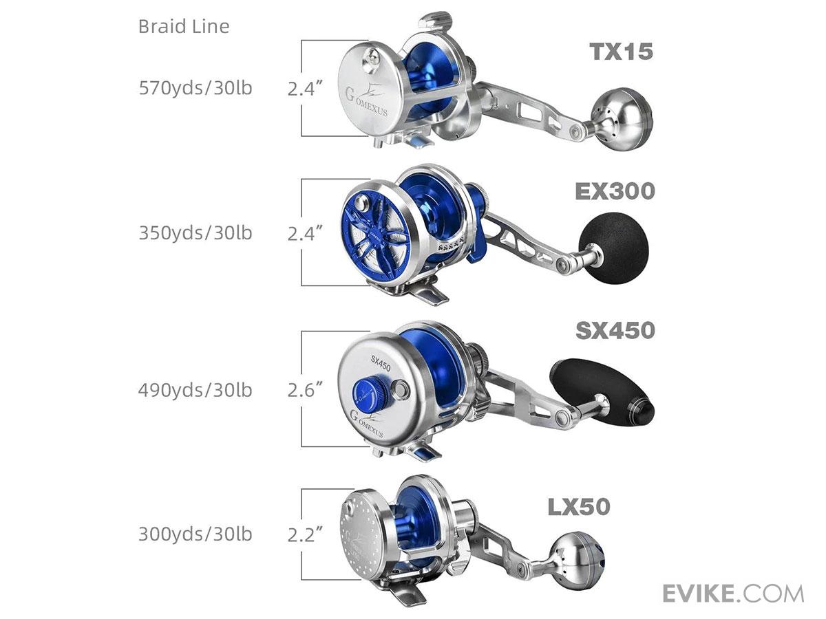 Gomexus LX50 Slow Jigging Reel (Mode: Left Hand), MORE, Fishing, Reels ...