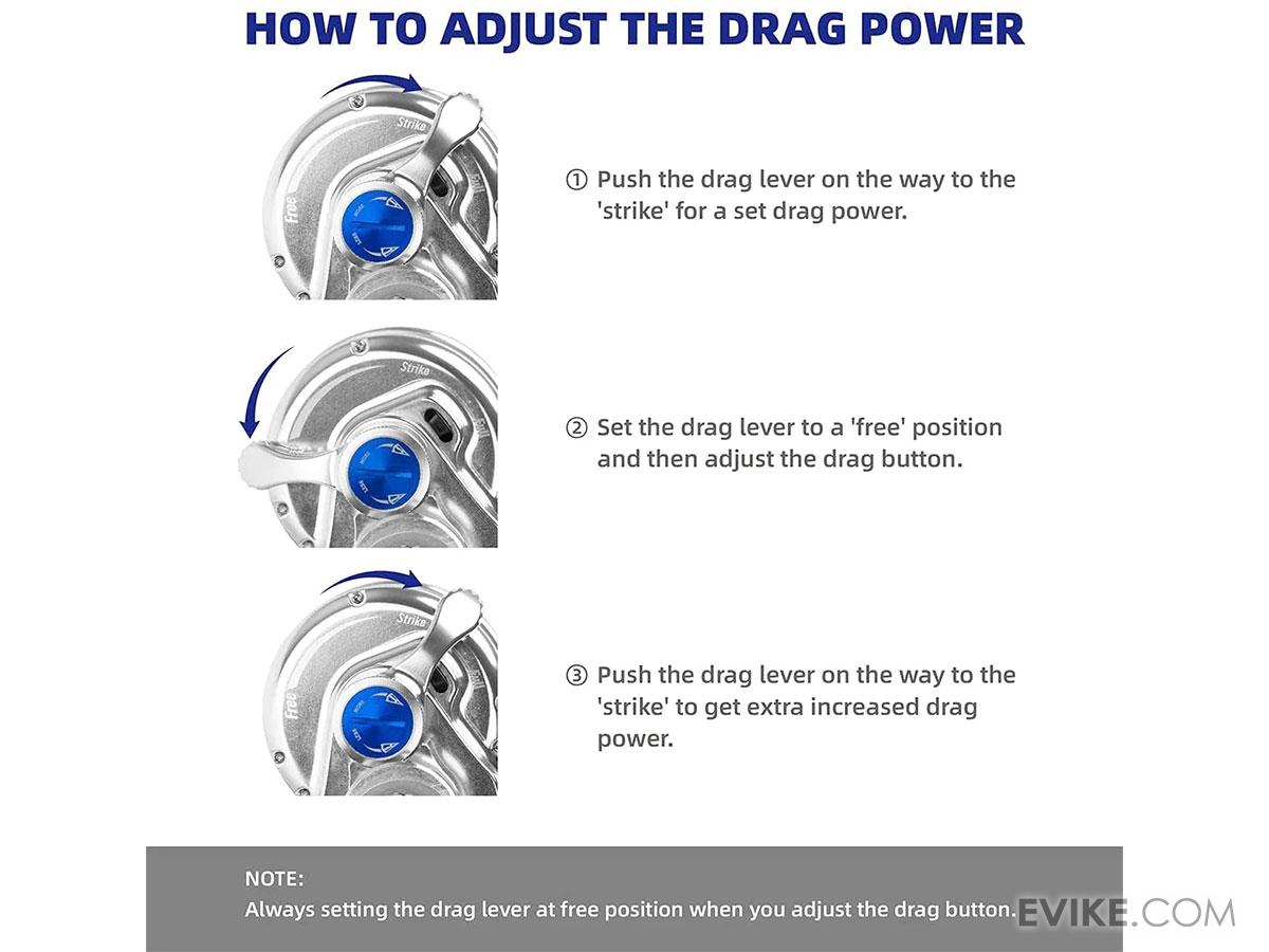 Gomexus SX450 Slow Jigging Reel (Mode: Right Hand), MORE, Fishing ...