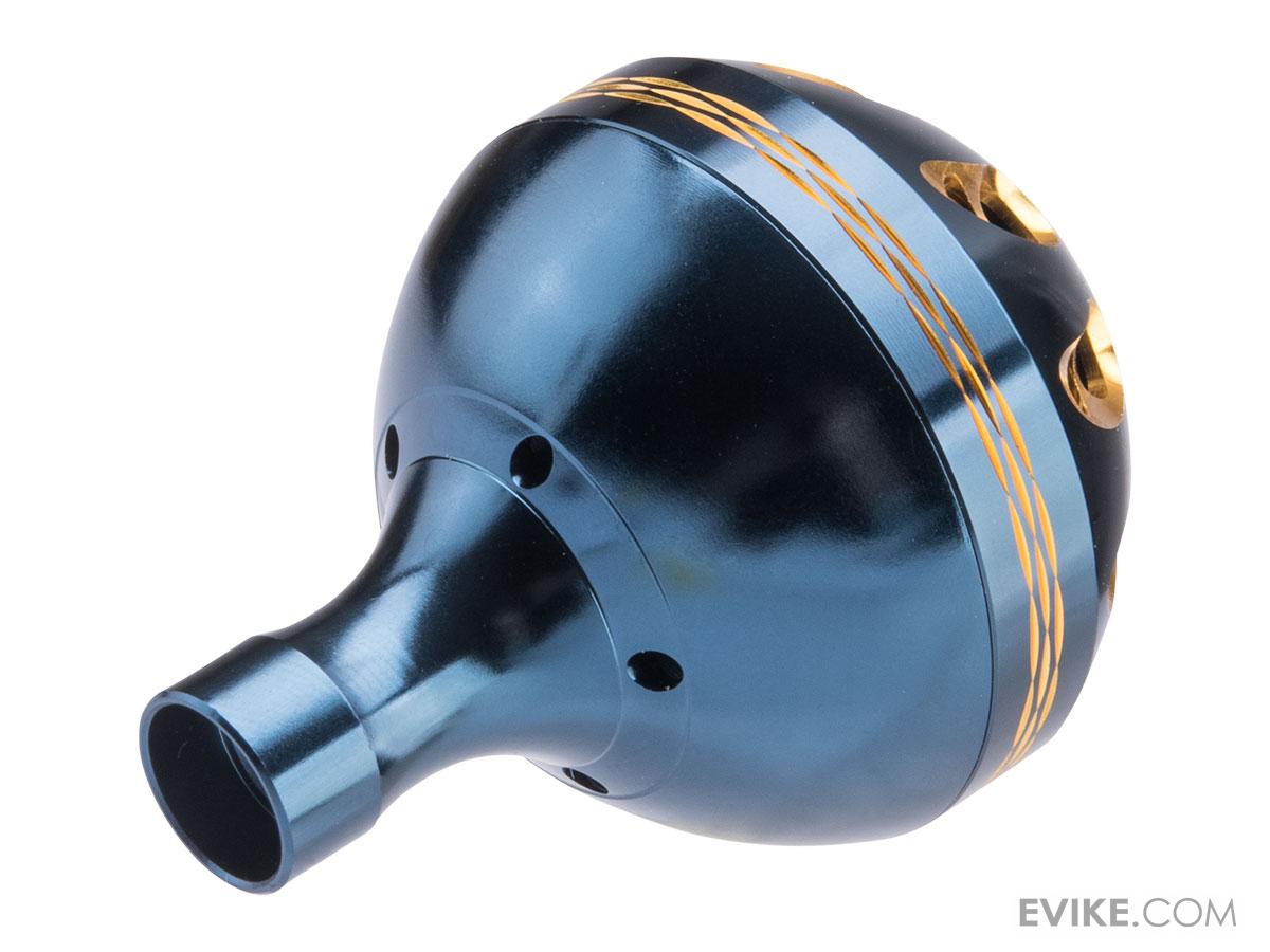 Gomexus Round Power Knob for Spinning Reel (Color: Blue-Gold / 38mm ...