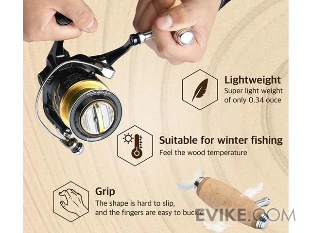 Gomexus T-bar Cork Power Knob (Model: CT100 / 100mm), MORE, Fishing ...