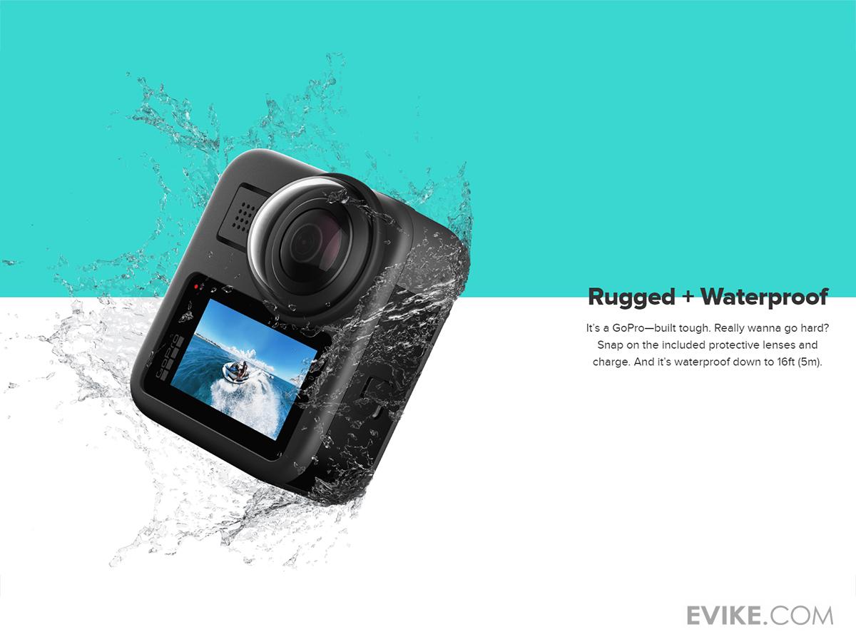 GoPro MAX Professional Wearable Camera, Tactical Gear/Apparel, GoPro ...