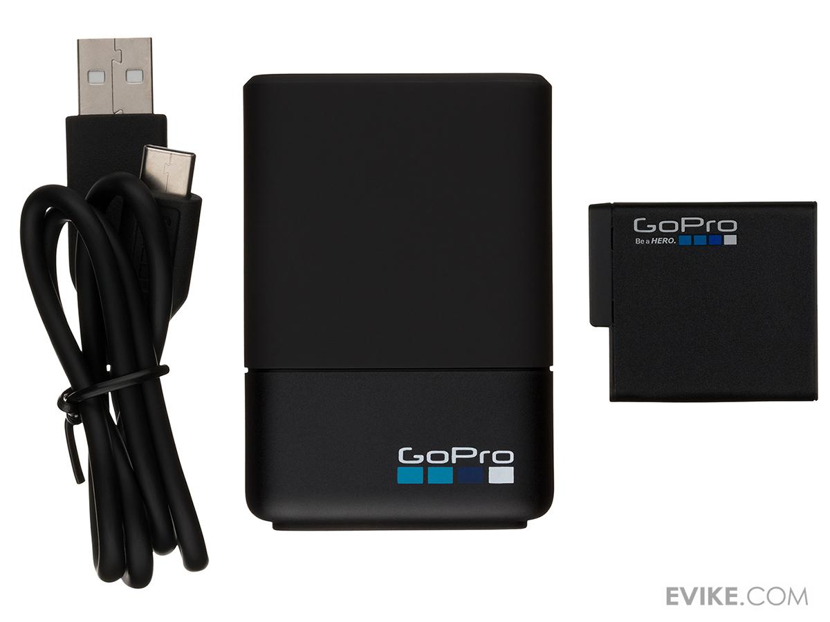 GoPro Dual Battery Charger w/ Extra Battery for HERO7 Black/HERO6 Black ...