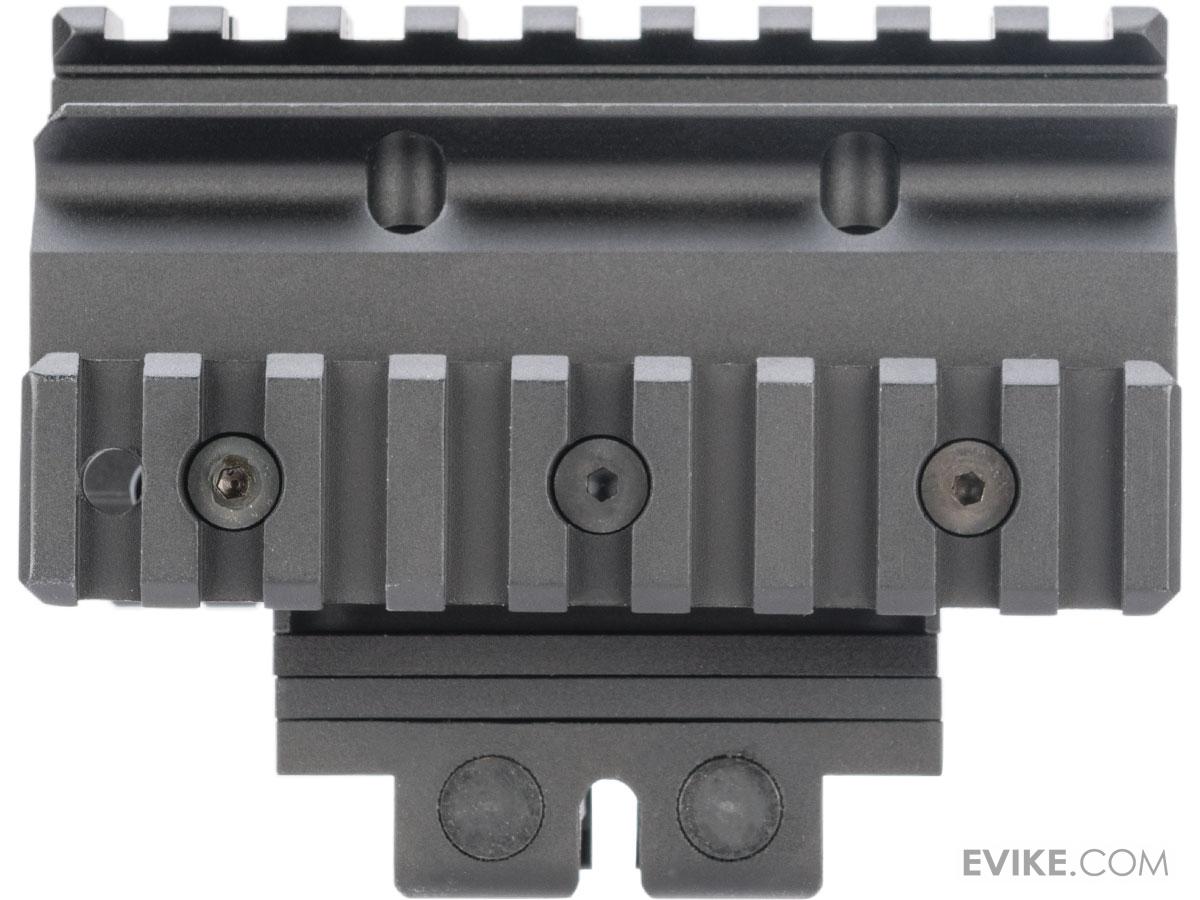 G&P 30mm Height Adjustable Sniper Scope Mount w/ Railed Hood for Rifle ...