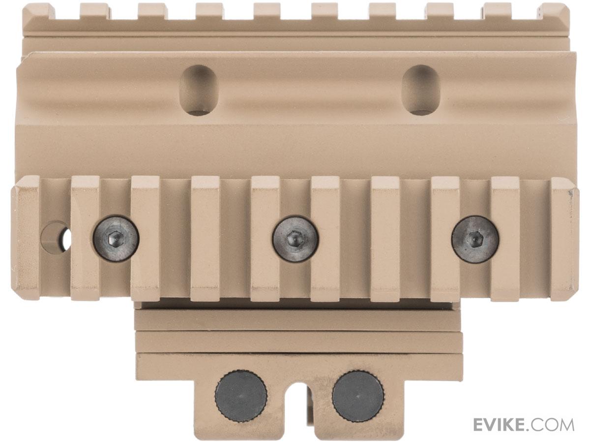 Matrix 30mm Height Adjustable Sniper Scope Mount w/ Railed Hood for ...