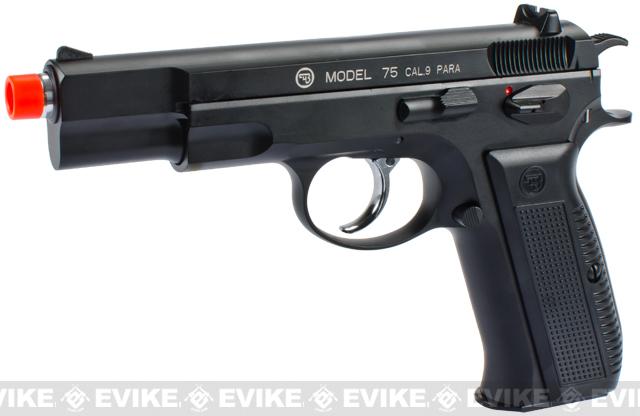 ASG CZ75 Airsoft GBB Pistol, Airsoft Guns, Gas Airsoft Pistols - Evike ...