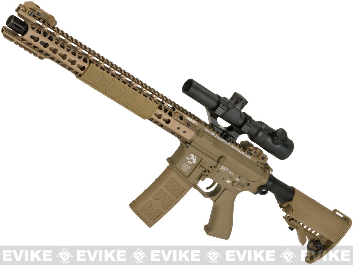 G&P "Wire Cutter 16" Keymod M4 Carbine Airsoft AEG Rifle (Package: Dark ...