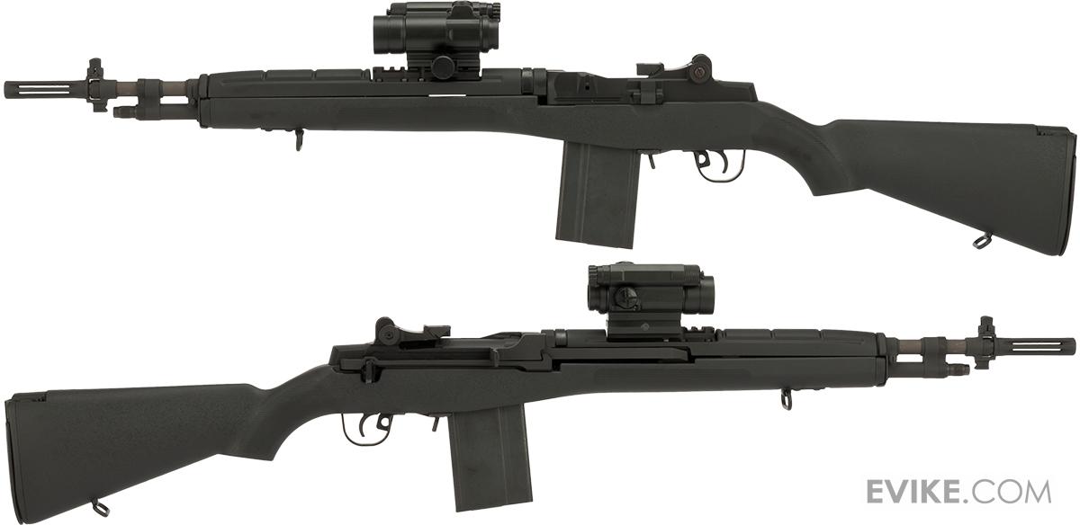 G&P M14 Scout Airsoft AEG Sniper Rifle - Black (Package: Gun Only ...