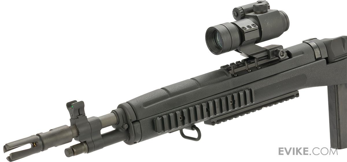 G&P M14 Scout/Recon Advanced Airsoft AEG Sniper Rifle - Black (Package ...