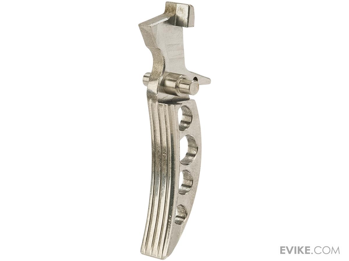 G&P Stainless Steel Lightened Curved Trigger for M4/M16 Airsoft AEGs ...