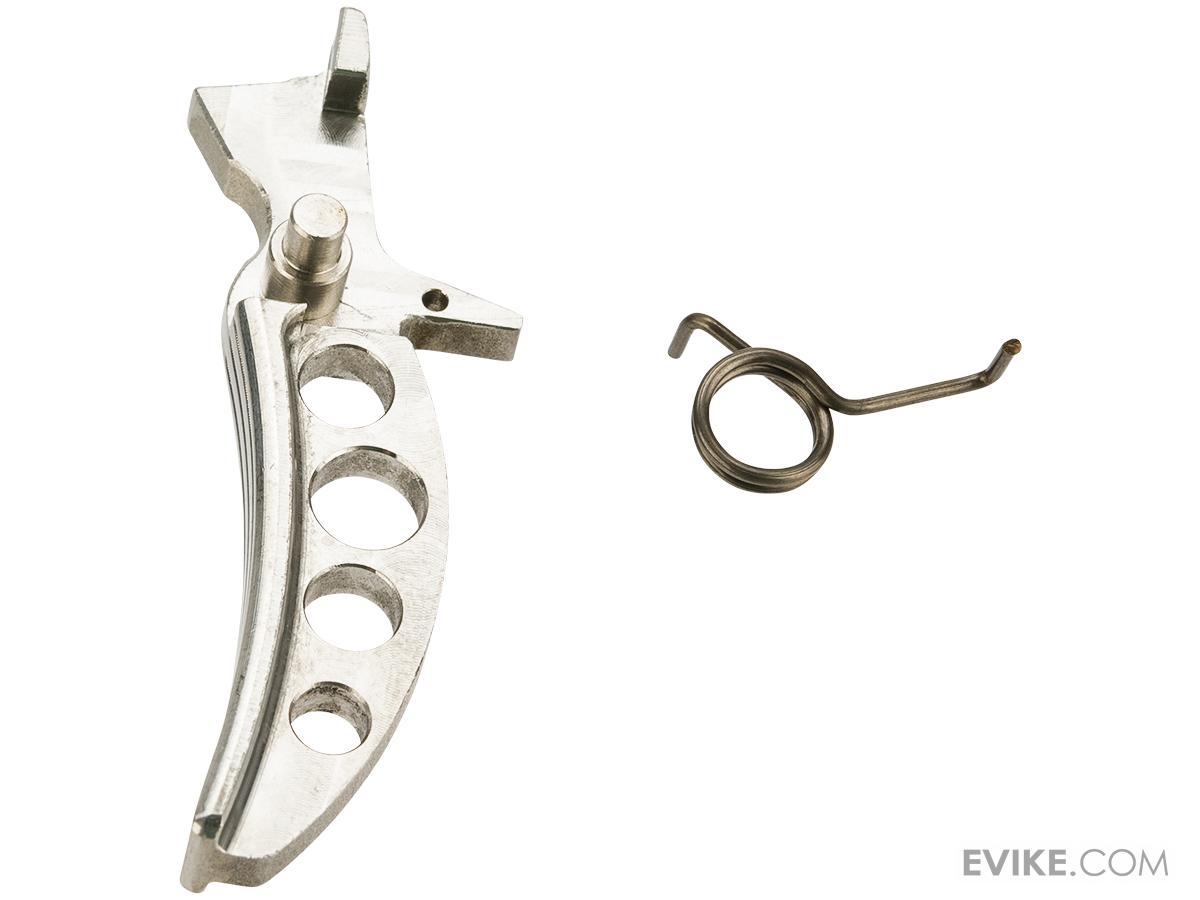 G&P Stainless Steel Lightened Curved Trigger for M4/M16 Airsoft AEGs ...