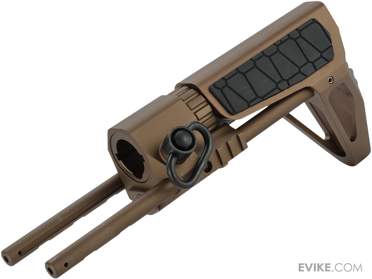 G&P Metal PDW Stock for M4 Series Airsoft AEGs (Model: Snake Skin ...