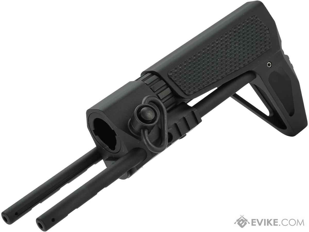 G&P Metal PDW Stock for M4 Series Airsoft AEGs (Model: Checkered ...