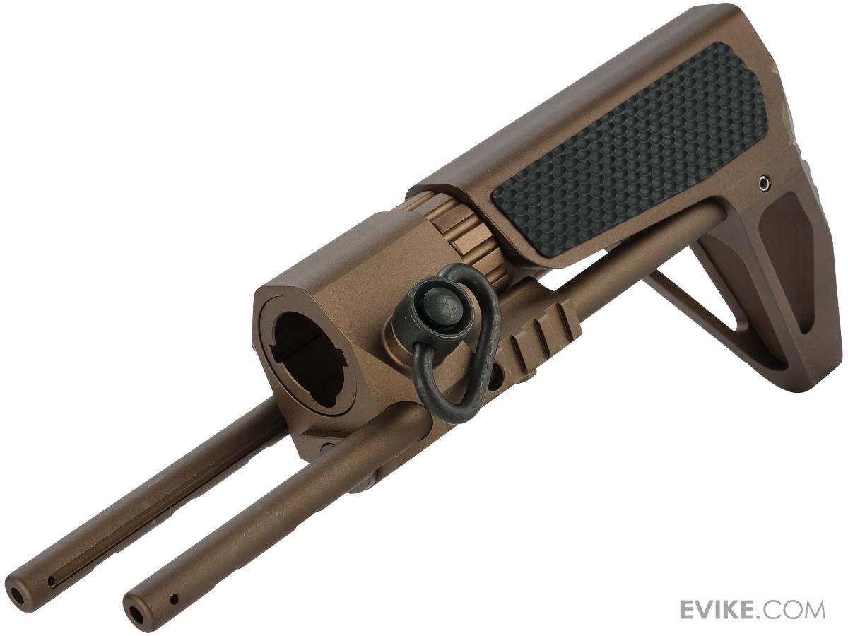 G&P Metal PDW Stock for M4 Series Airsoft AEGs (Model: Checker / Sand ...