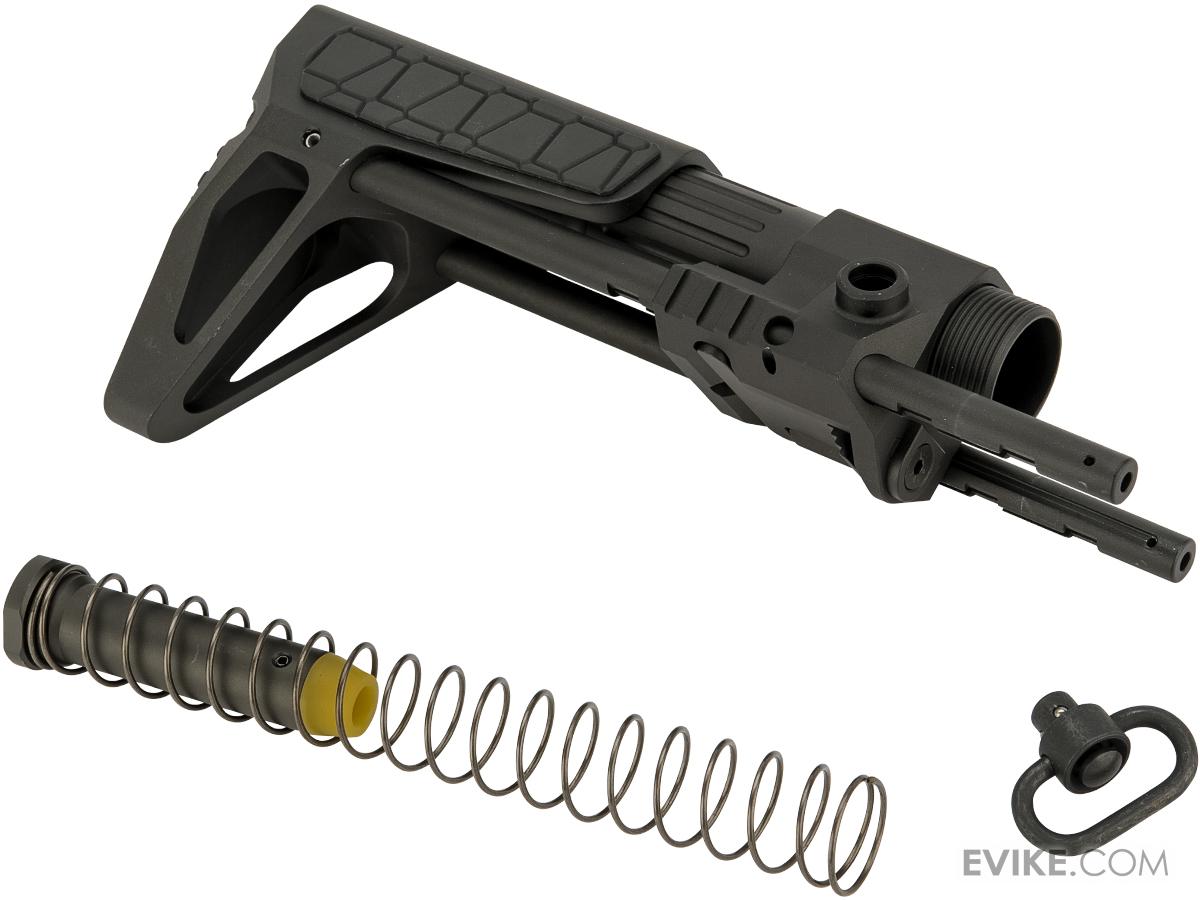 G&P Metal PDW Stock for G&P /WA M4 Series Airsoft GBBRs (Model: Snake ...