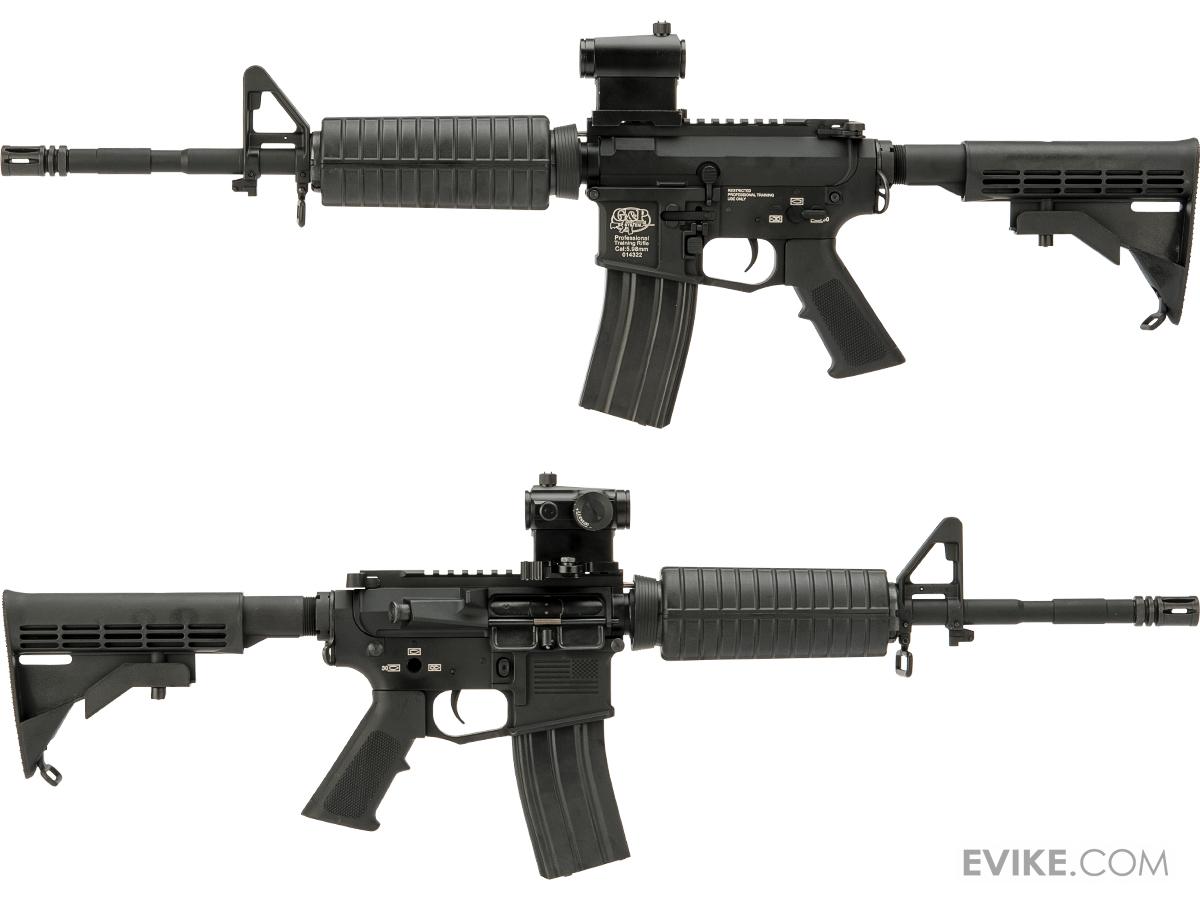 G&P Full Metal "Billet Style" M4 Carbine AEG w/ LE Stock (Model: Black ...