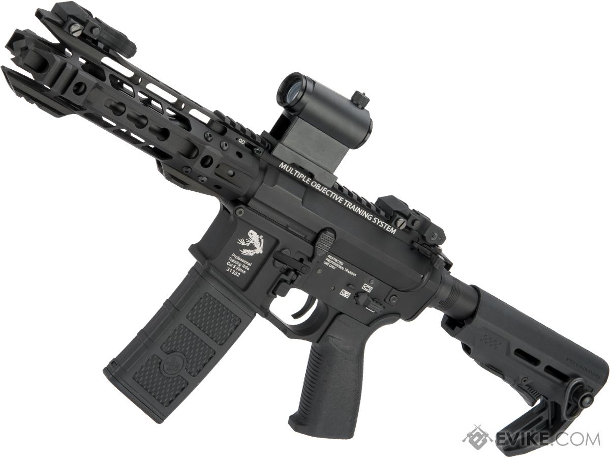 G&P Transformer Compact M4 Airsoft AEG with QD Front Assembly (Model: Ver2 / 8" Rainier Brake ...