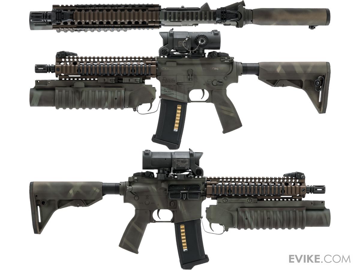 EMG MK18 Custom Airsoft AEG w/ Daniel Defense Receiver & Handguard ...