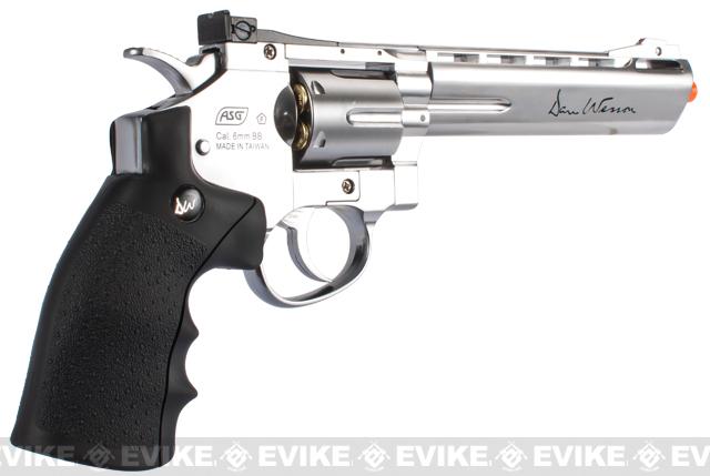 ASG Licensed Dan Wesson WG CO2 Full Metal High Power Airsoft 6mm Magnum Gas Revolver (Color ...