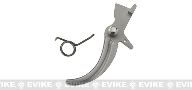 G&P CNC Machined Trigger for M4/M16 Series Airsoft AEGs - Stainless ...