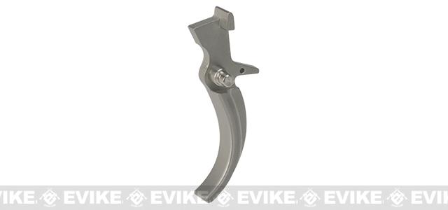 G&P CNC Machined Trigger for M4/M16 Series Airsoft AEGs - Stainless ...