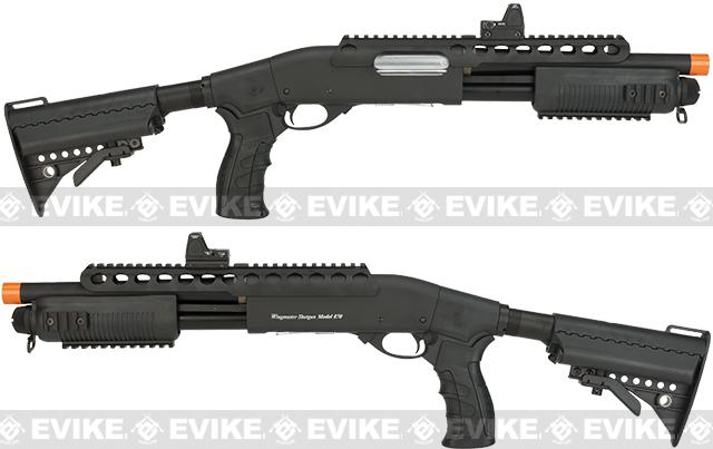 G&P M870 P.T.E. High Power Airsoft Shotgun - RAS Entry Shotgun, Airsoft ...