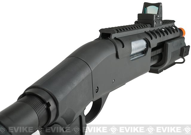 G&P M870 P.T.E. High Power Airsoft Shotgun - RAS Entry Shotgun, Airsoft ...