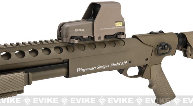 G&P M870 P.T.E. High Power Airsoft Shotgun (Model: Dark Earth / Entry ...