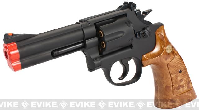 UHC Gas Powered 686 Airsoft Revolver (Length: 4" / Black / Imitation ...