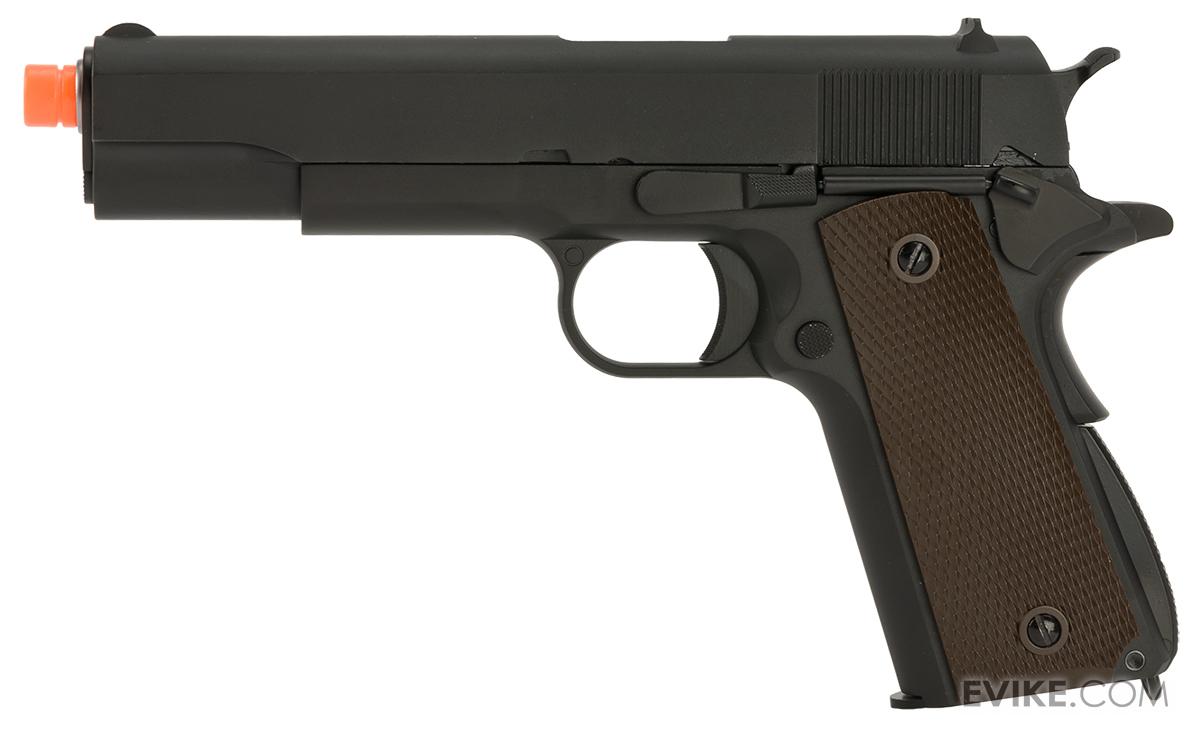 WE-Tech Full Metal 1911 GI Full Size Airsoft GBB Pistol (Color: Black) | Evike.com