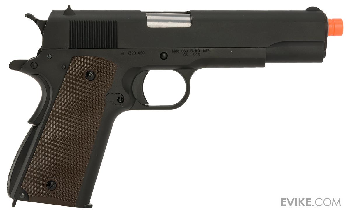WE-Tech Full Metal 1911 GI Full Size Airsoft GBB Pistol (Color: Black ...