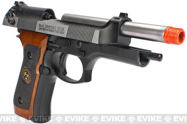 WE-Tech Samurai Edge Biohazard ATV2 Airsoft Gas Blowback M9 Semi-Auto ...