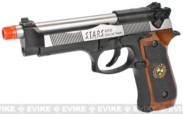 WE-Tech Samurai Edge Biohazard ATV2 Airsoft Gas Blowback M9 Semi-Auto ...