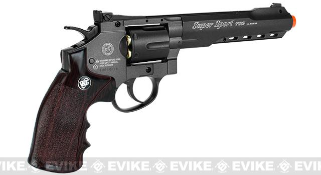 WG CO2 Full Metal High Power Airsoft 6mm Magnum Gas Revolver (Length: 6 ...