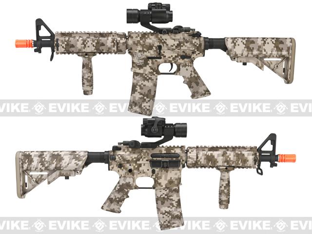 G&P M4 AOR-1 Desert Storm Special Edition CQB-R Airsoft AEG Rifle ...