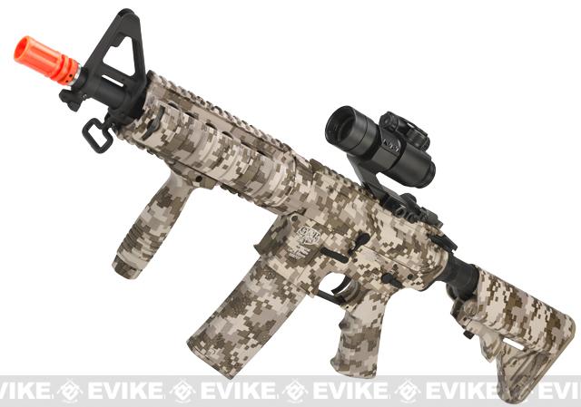 G&P M4 AOR-1 Desert Storm Special Edition CQB-R Airsoft AEG Rifle ...