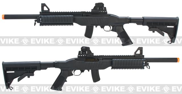 KJW Full Metal KC-02 Airsoft Gas Blowback Tactical Carbine / Sniper ...