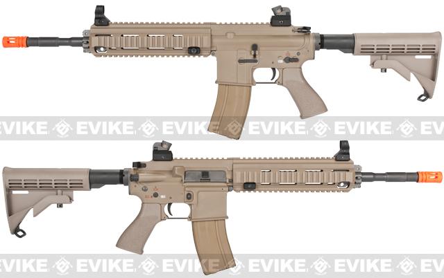 WE-Tech Open Bolt M4-SOL Carbine Airsoft GBB Rifle (Color: Dark Earth ...