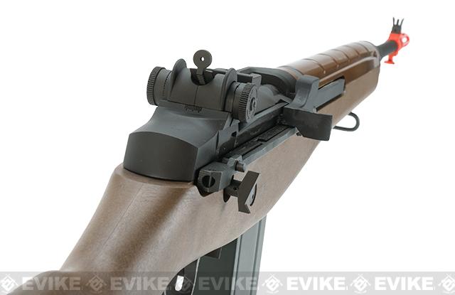 Evike Custom 500 FPS M14 Airsoft Gas Blowback Sniper Rifle by WE (Metal ...