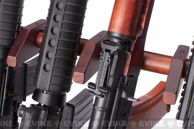 Matrix Deluxe Professional Solid Wood Rifle / Gun Rack, Accessories ...