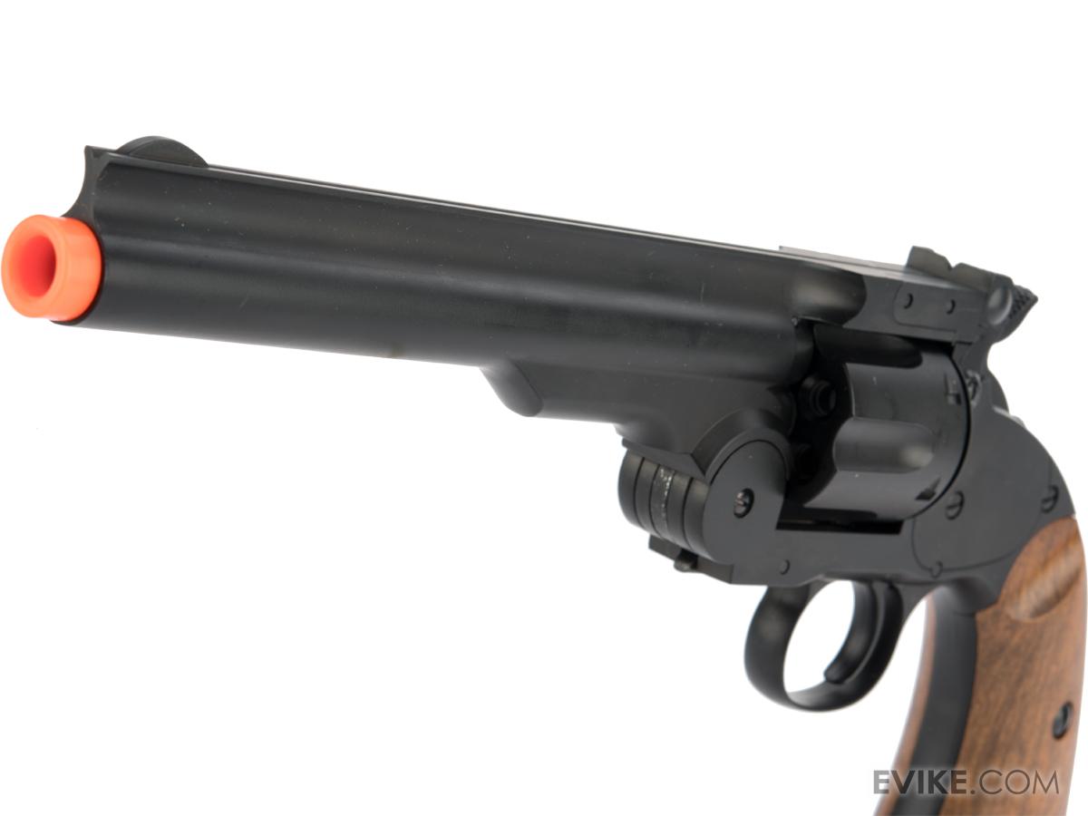 WinGun Break Top Major 3 1877 CO2 Powered Airsoft Revolver (Color ...