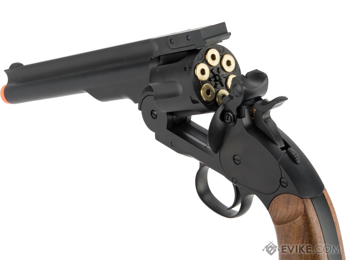 WinGun Break Top Major 3 1877 CO2 Powered Airsoft Revolver (Color ...