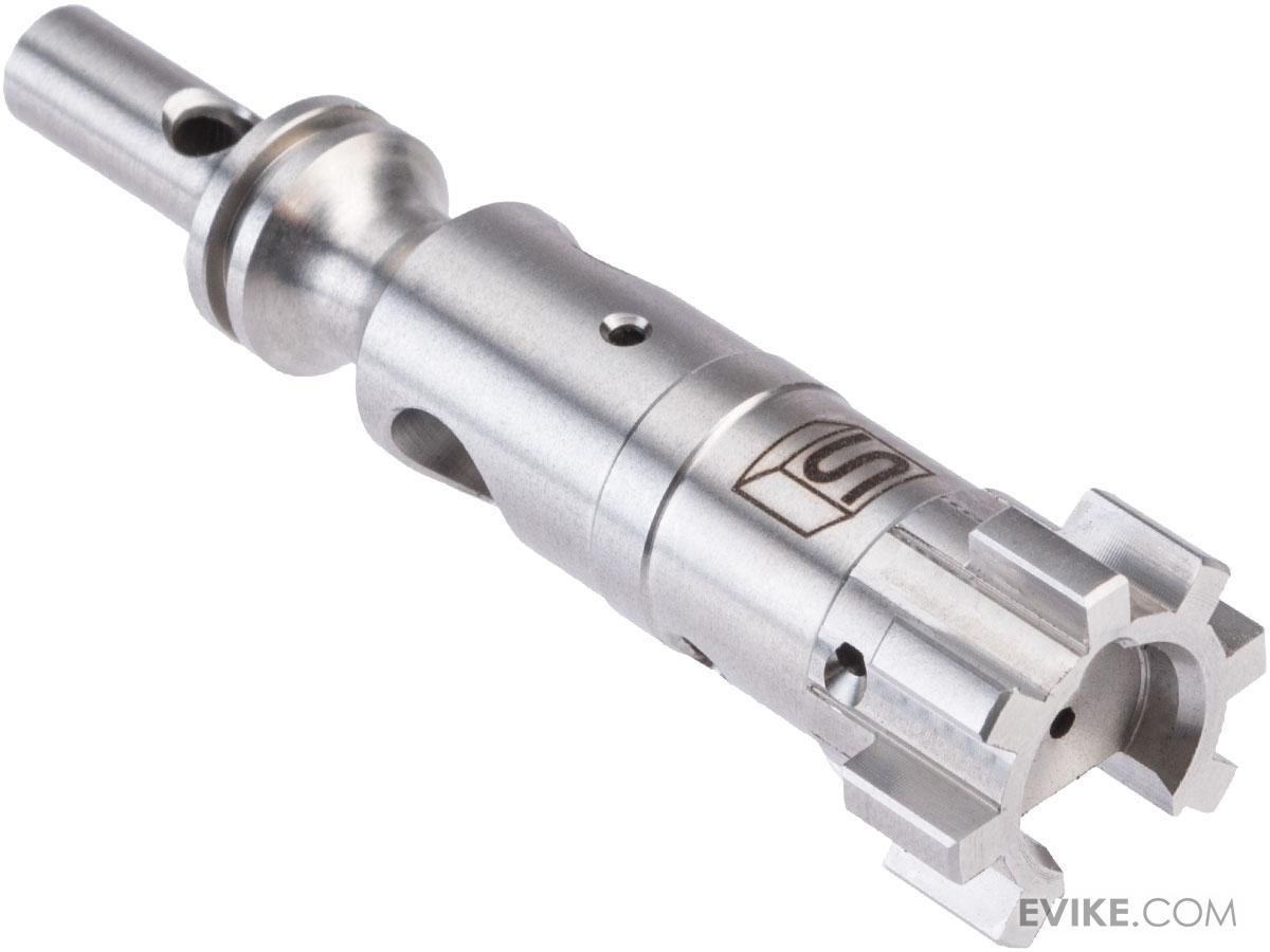 Guns Modify Steel AR Bolt Keychain (Model: S Style / Silver), Tactical ...