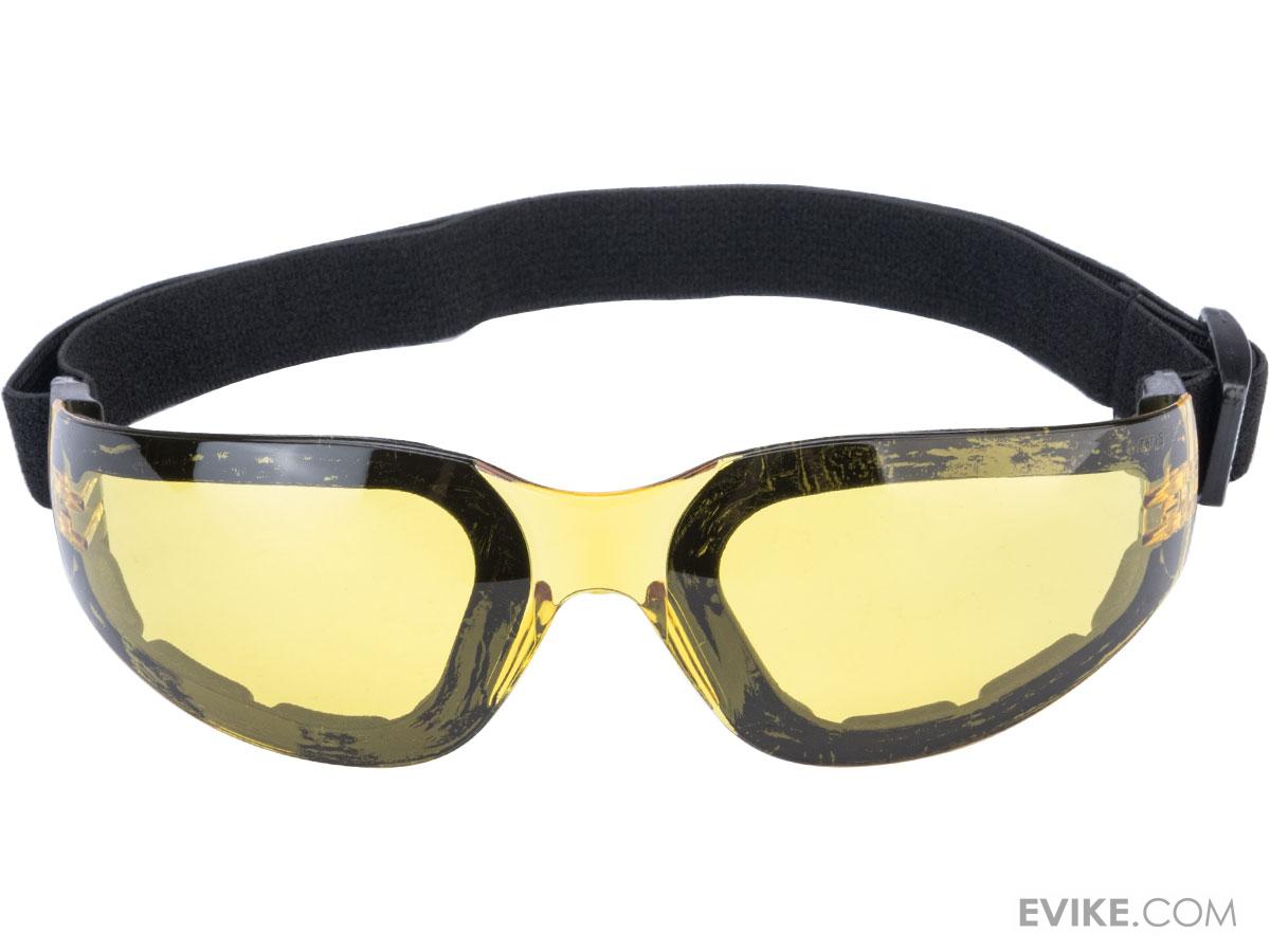 Global Vision Ideal Padded Safety Goggles (Model: Yellow Lenses ...