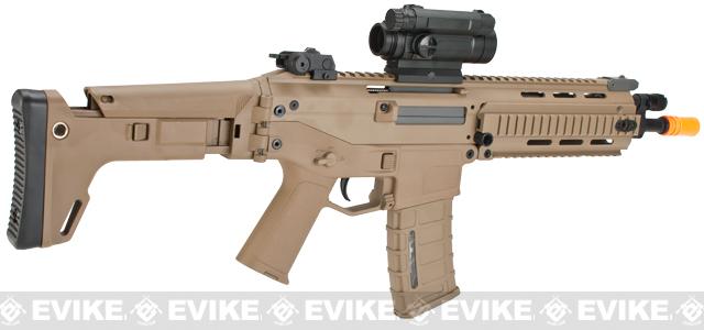 A&K Adaptive Combat Rifle Airsoft AEG Rifle (Color: Dark Earth / CQB ...