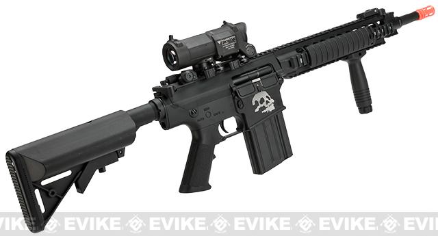 A&K Full Metal SR-25 Airsoft AEG Rifle (Model: SR-25K / Zombie Killer ...