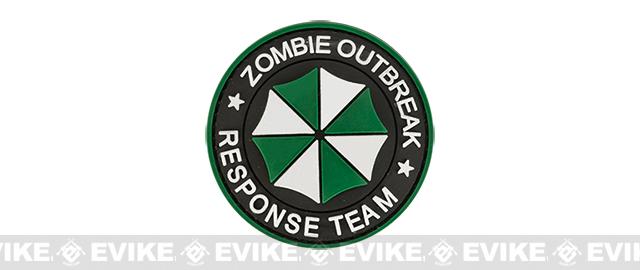 Zombie Outbreak Response Team 60mm PVC Jook and Loop Patch, Tactical Gear/Apparel, Patches ...