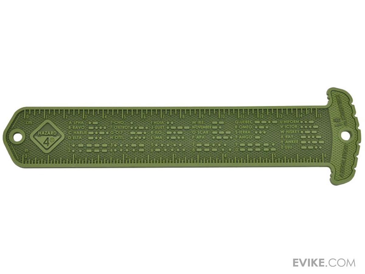 Hazard 4 Cheatstick #1 Morse/Ruler (Color: OD Green), Tactical Gear ...
